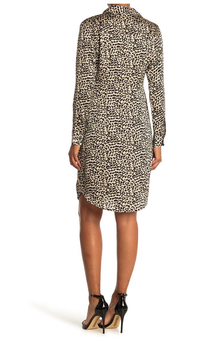 Lovestitch Twist Front Animal Print Dress | Nordstromrack