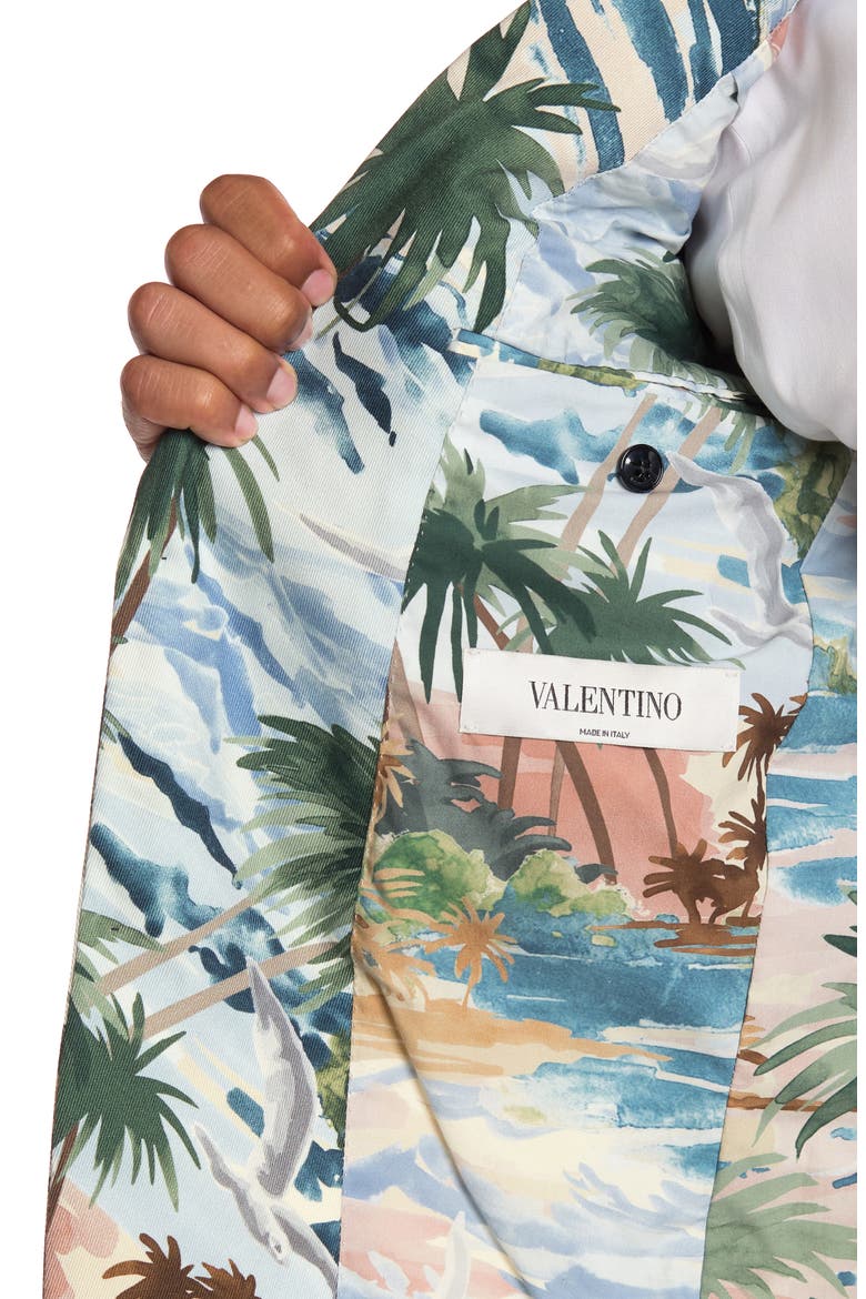 Cabito Hawaii Print Two Button Notch Lapel Suit (Men) | Nordstromrack