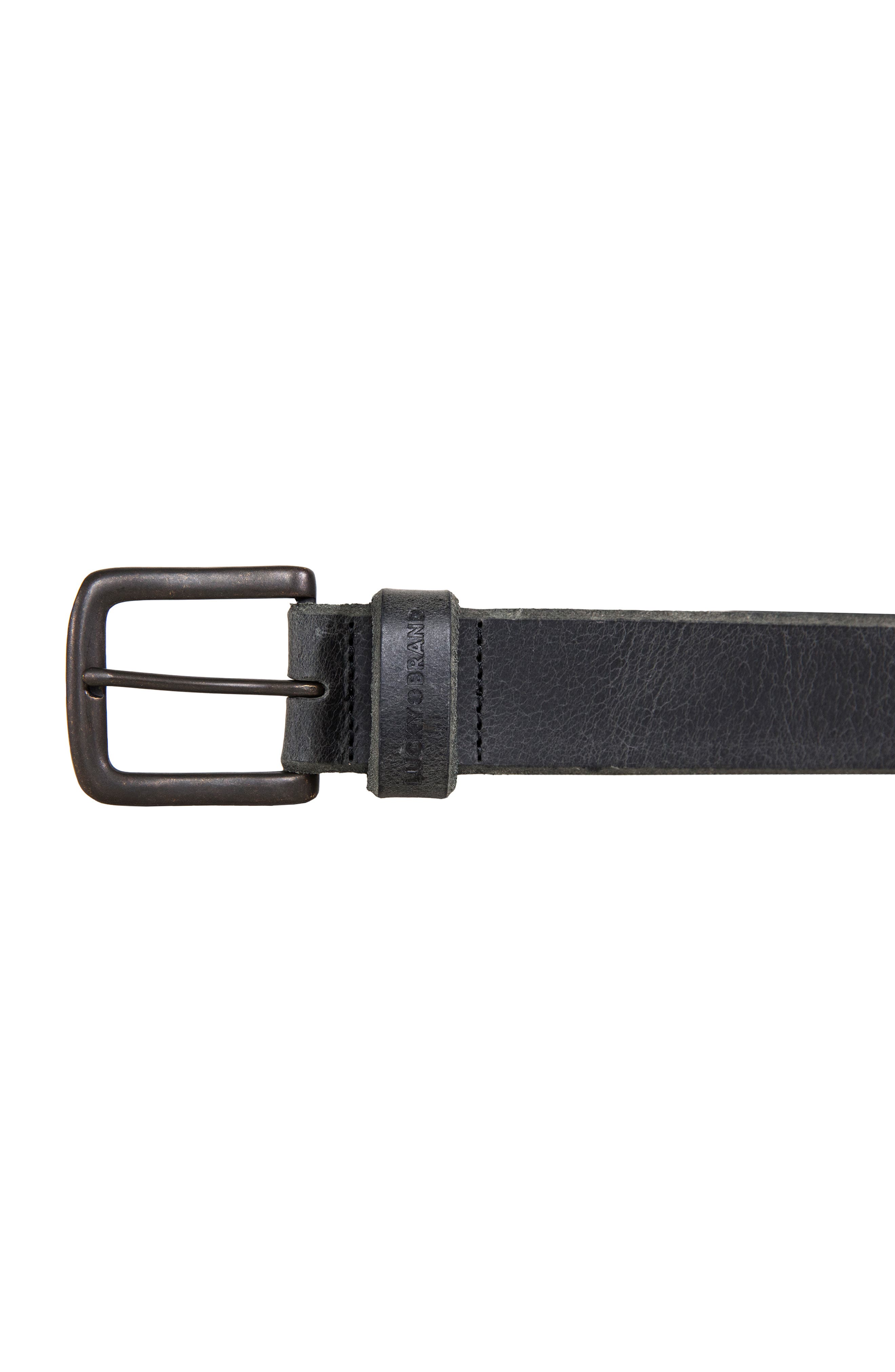 Lucky Brand Beveled Edge Leather Belt | Nordstromrack