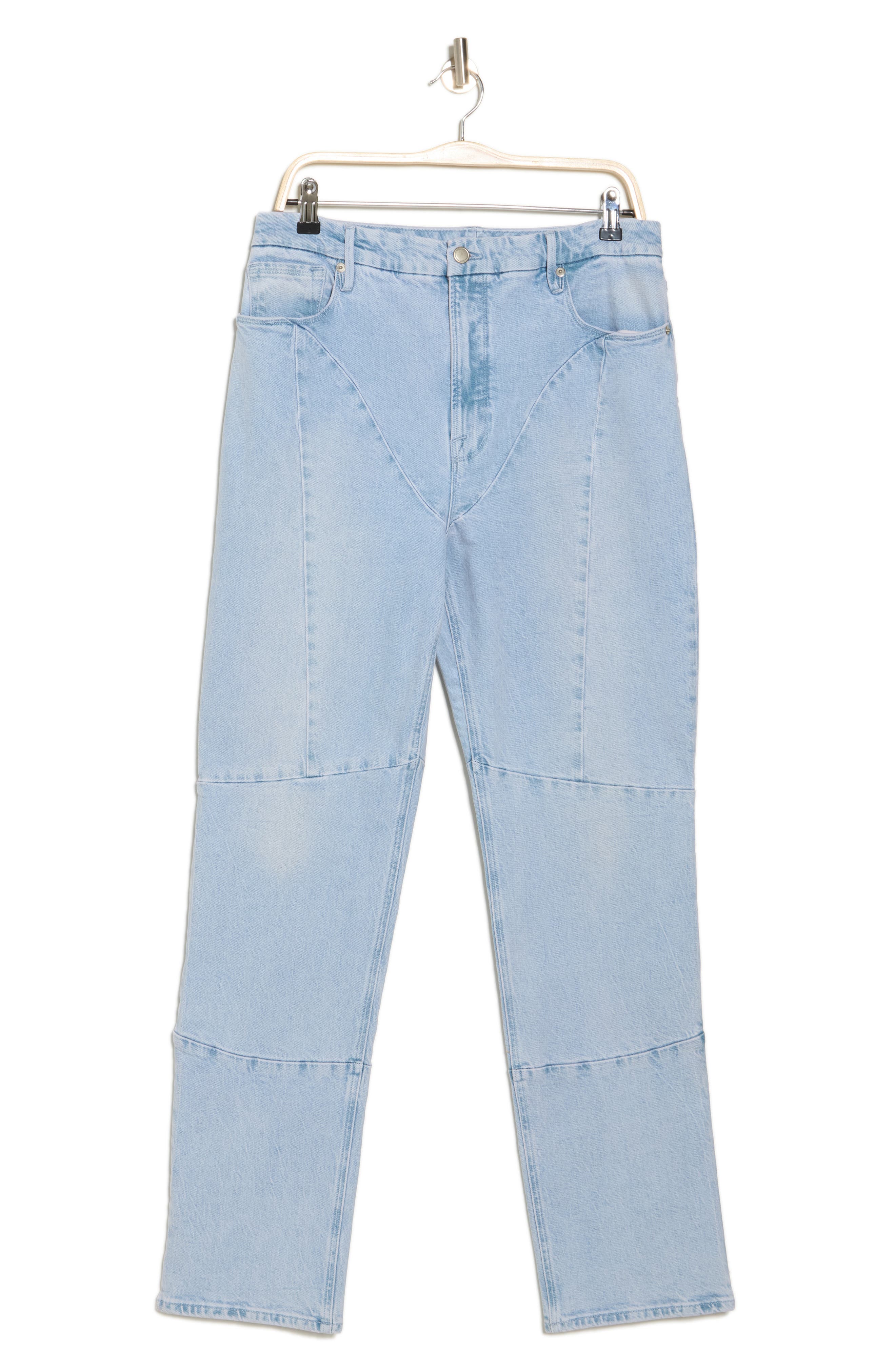 Good American Good Boy Line Straight Leg Jeans | Nordstromrack