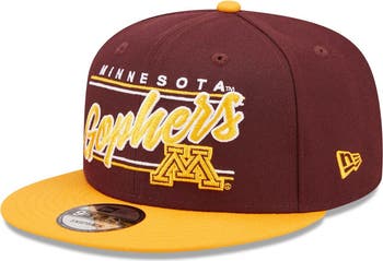 New Era Men's New Era Maroon/Gold Minnesota Golden Gophers Team Script ...