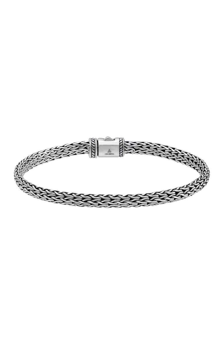 DEVATA Bali Heritage Sterling Silver with Woven Dragon Bone Chain ...