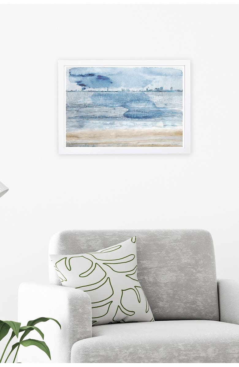 Wynwood Studio Miami Bay Blue Framed Wall Art | Nordstromrack