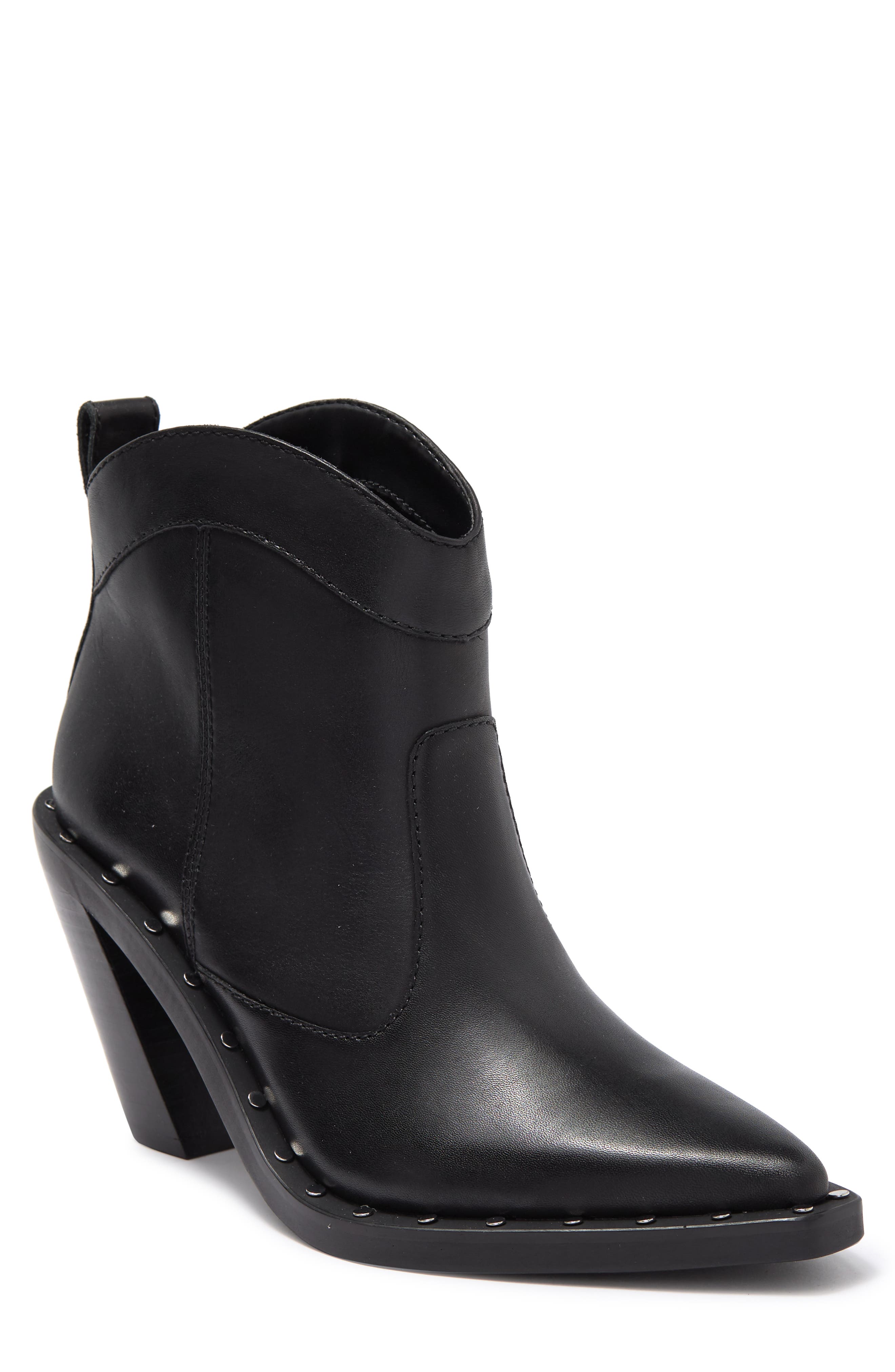 Rebecca Minkoff Nanine Studded Toe Western Bootie (Women) | Nordstromrack