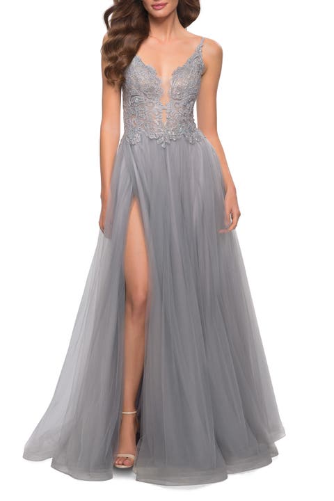 Women's Grey Formal Dresses & Evening Gowns | Nordstrom