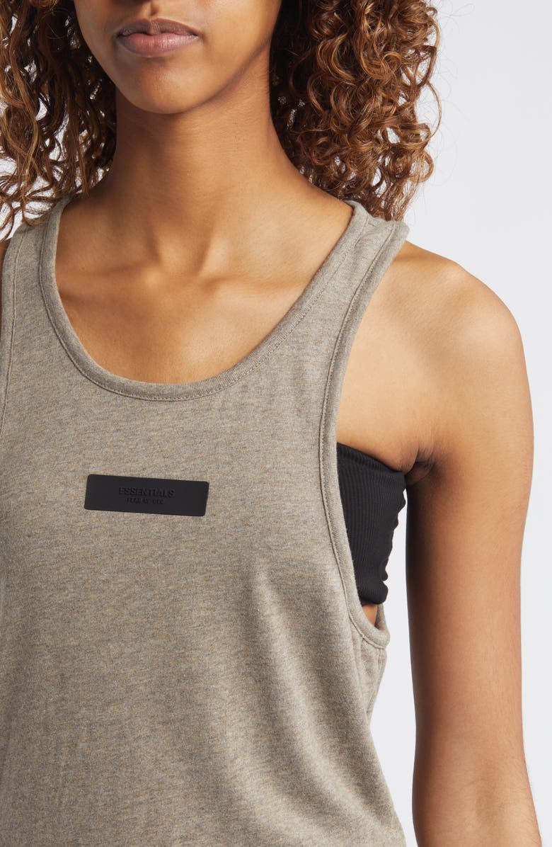 Fear of God Essentials Logo Cotton Blend Tank | Nordstromrack