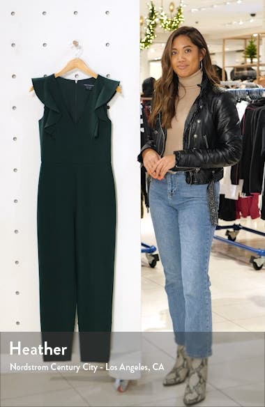 French Connection Whisper Ruffle Jumpsuit | Nordstromrack