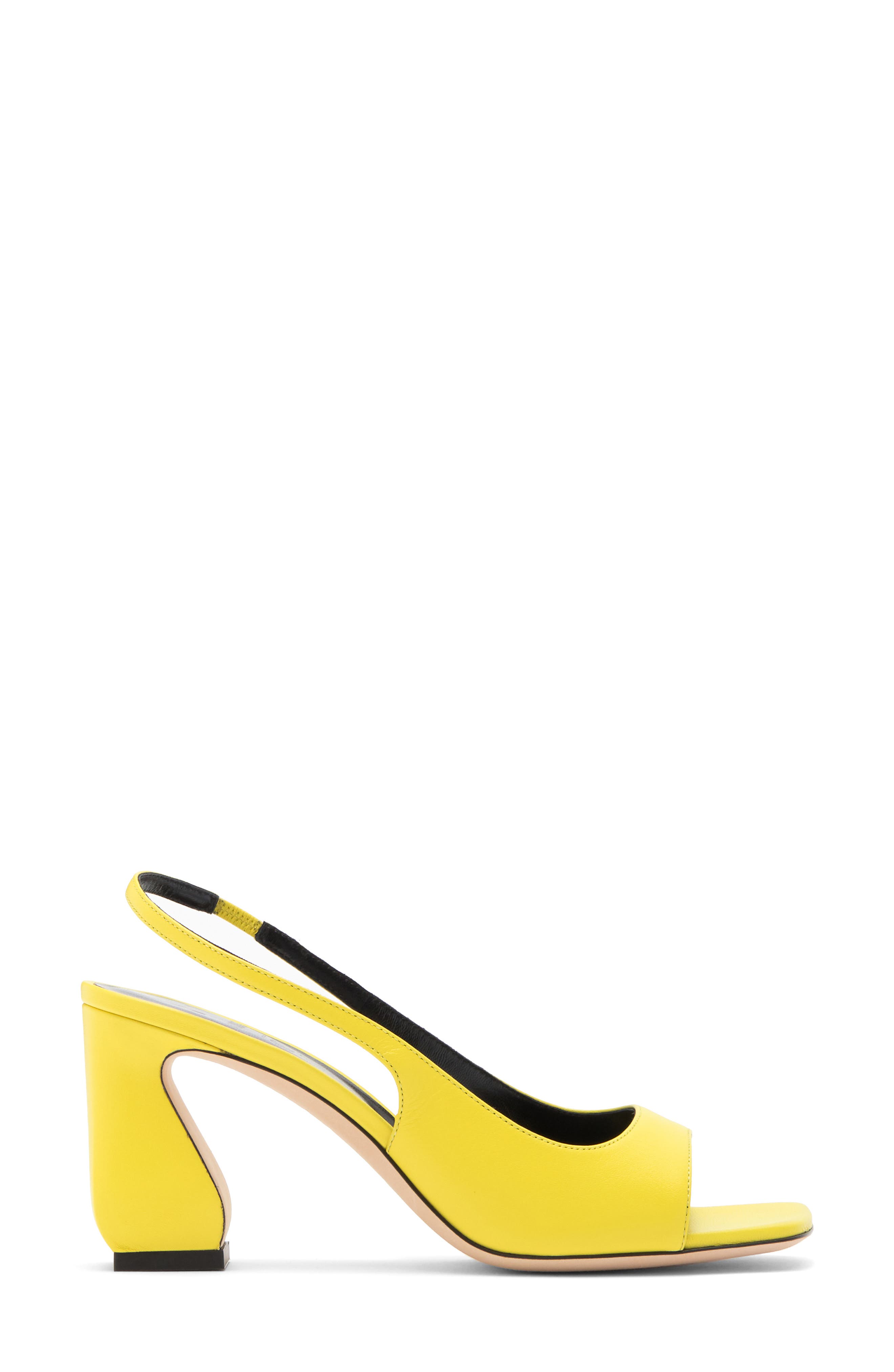 Sergio Rossi Chunky Heel Slingback Sandal (Women) | Nordstromrack