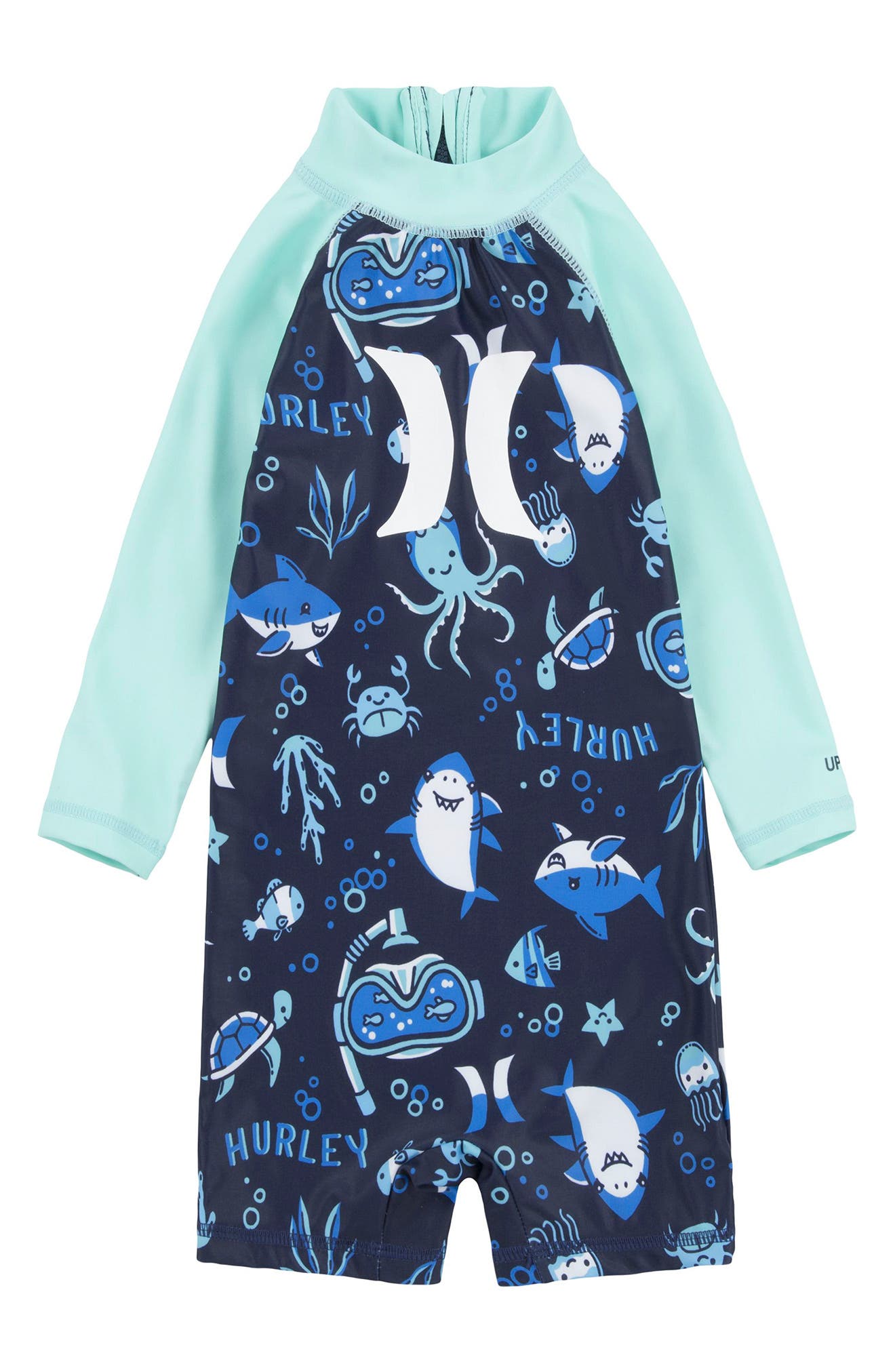 Hurley Sun Protection One-Piece Rashguard | Nordstromrack