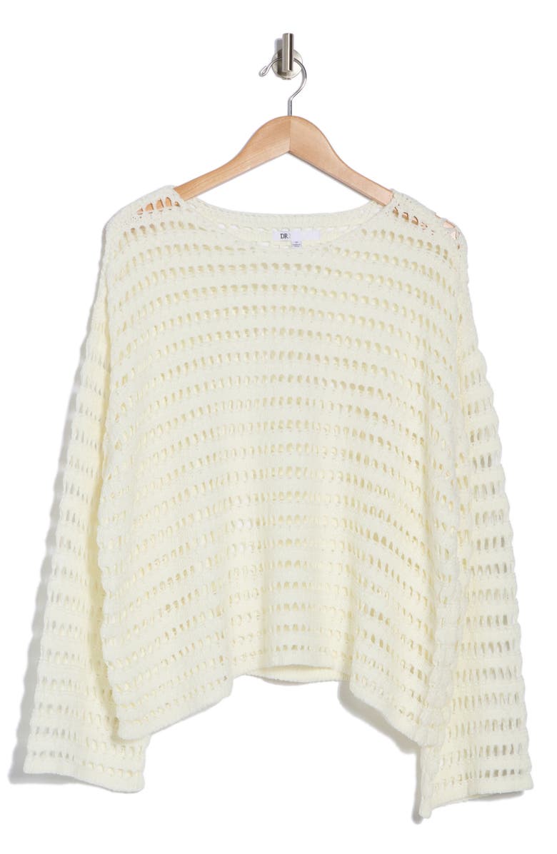 DR2 by Daniel Rainn Bell Sleeve Pointelle Sweater | Nordstromrack