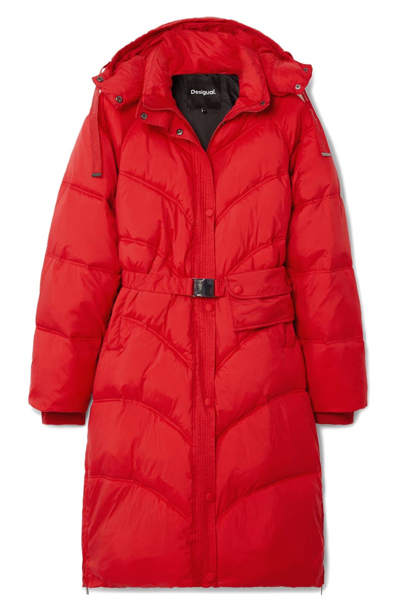 Desigual Copenhague Puffer Coat with Removable Hood | Nordstrom