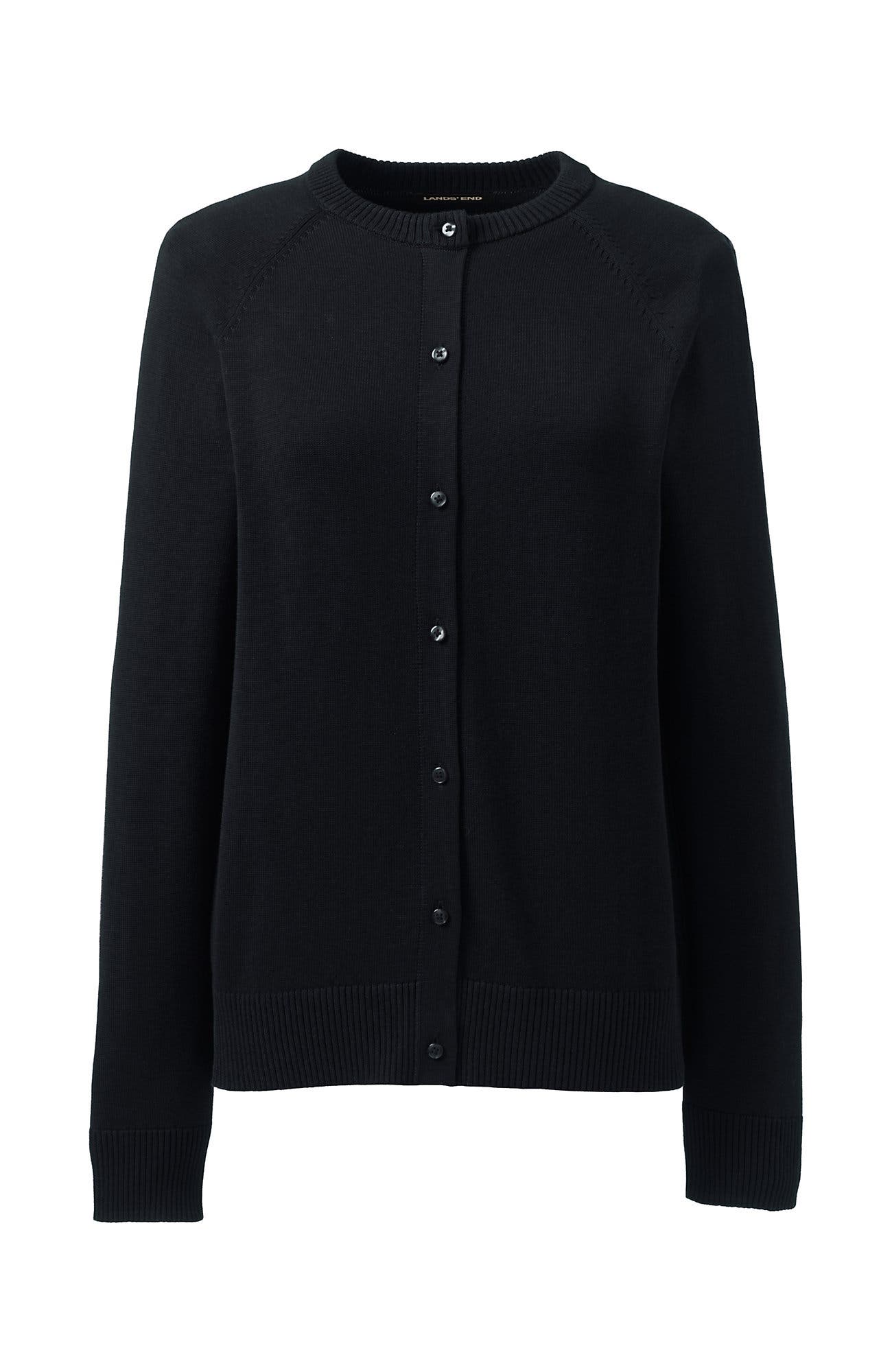 Lands' End School Uniform Young Cotton Modal Cardigan Sweater | Nordstrom