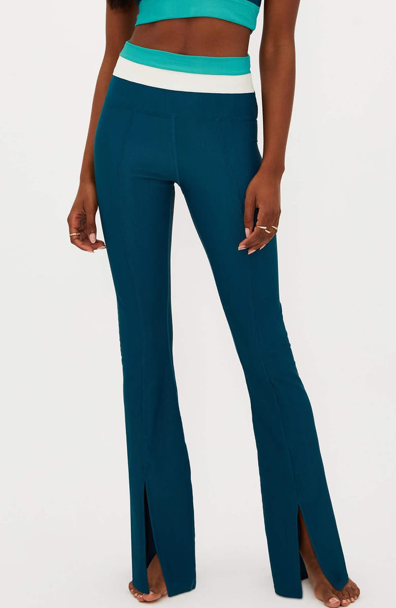 Beach Riot Amalfi Split Flare Pants | Nordstromrack