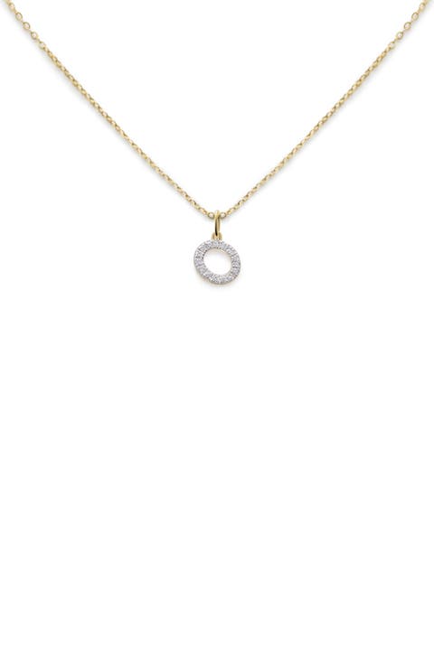 Initial Diamond Necklaces | Nordstrom