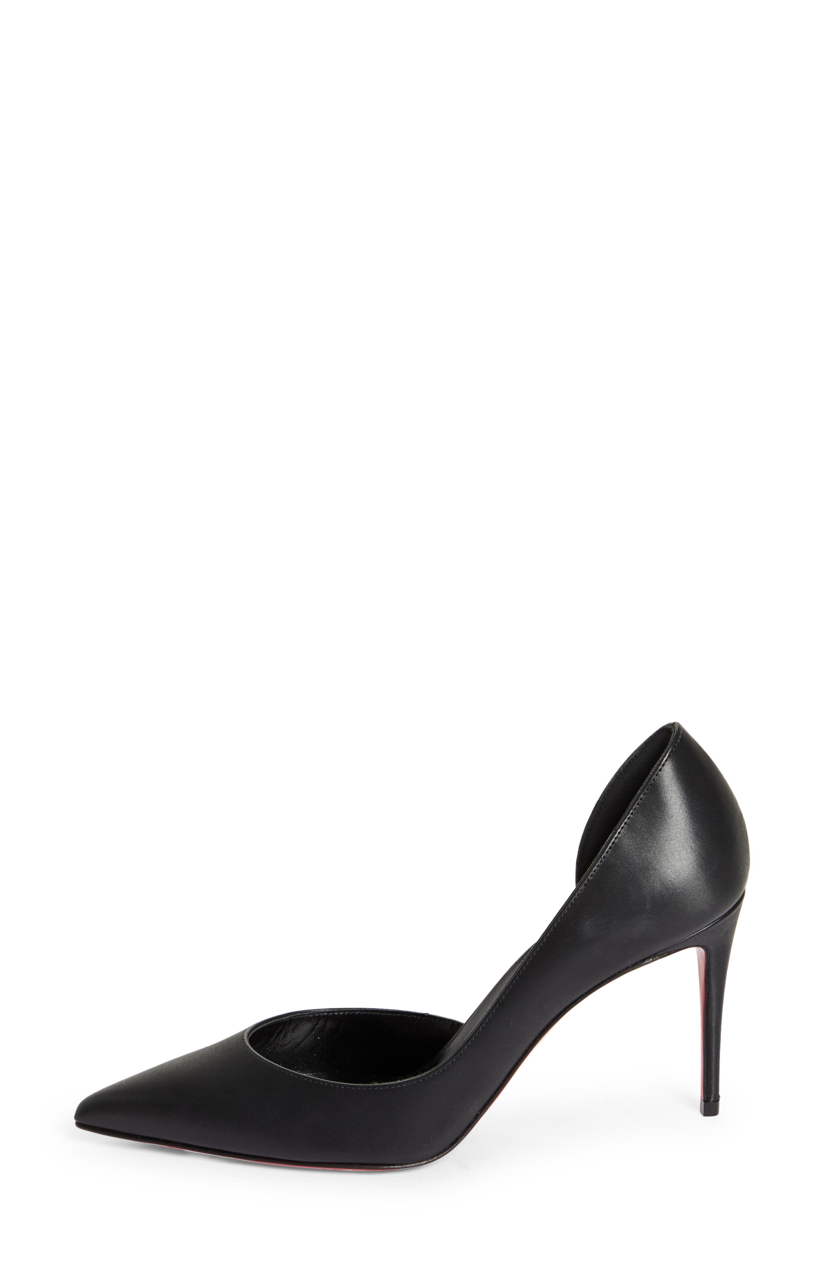 Christian Louboutin Iriza Pointed Toe Half d'Orsay Pump (Women ...