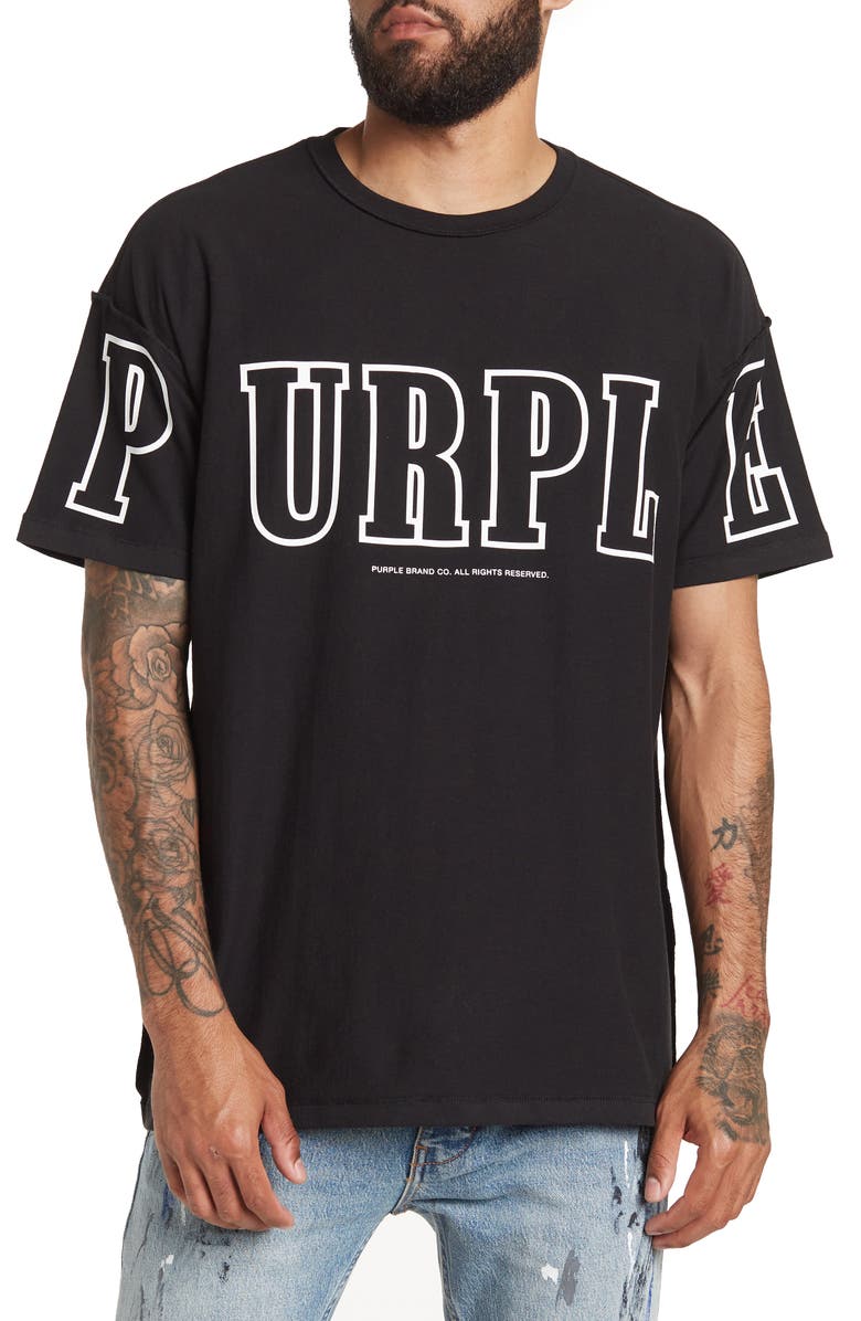 PURPLE BRAND Men's Inside Out Oversize Logo Graphic Tee | Nordstrom
