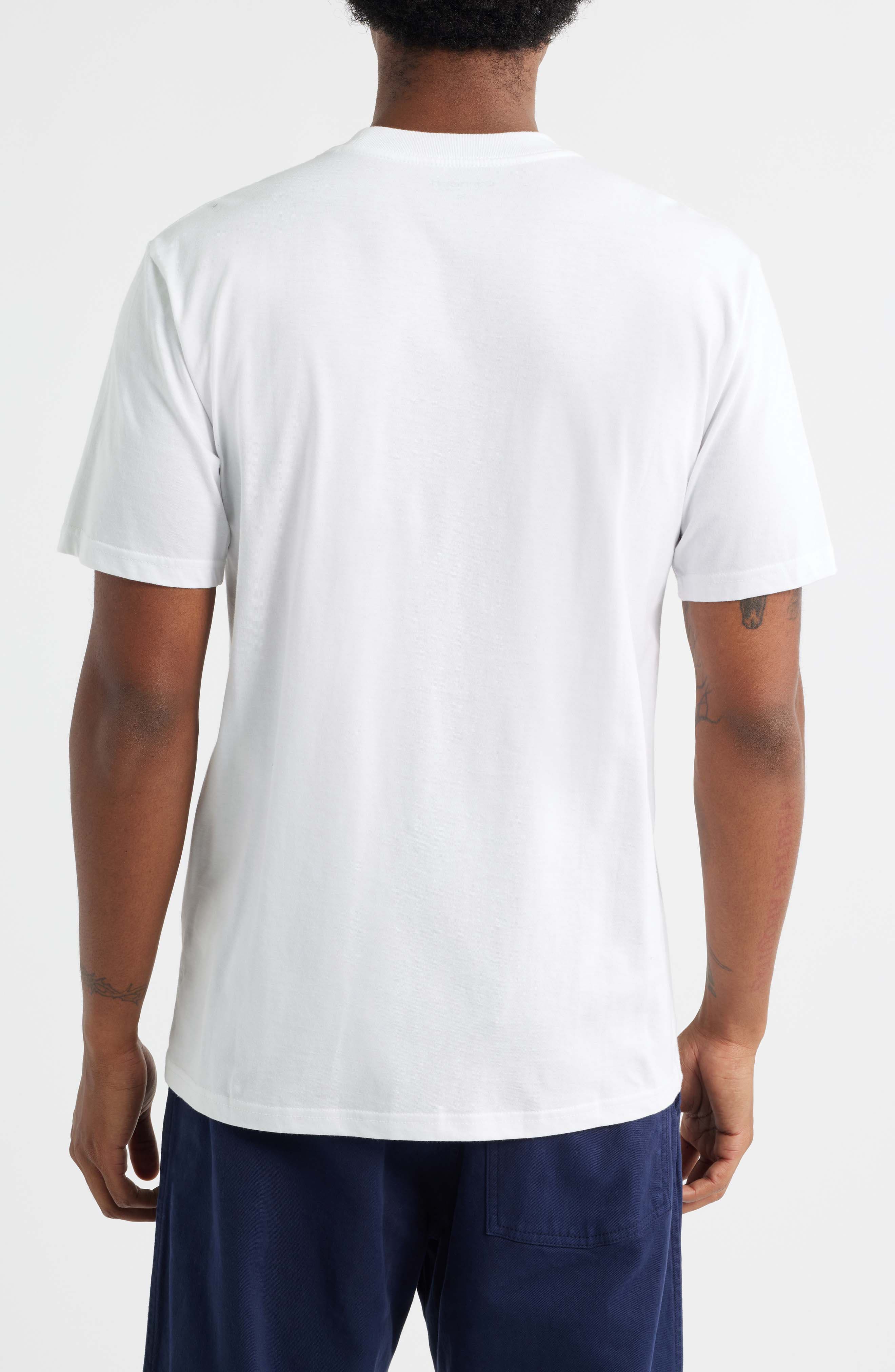 Carhartt Work In Progress Solar Chrome C-Logo Organic Cotton Graphic T ...