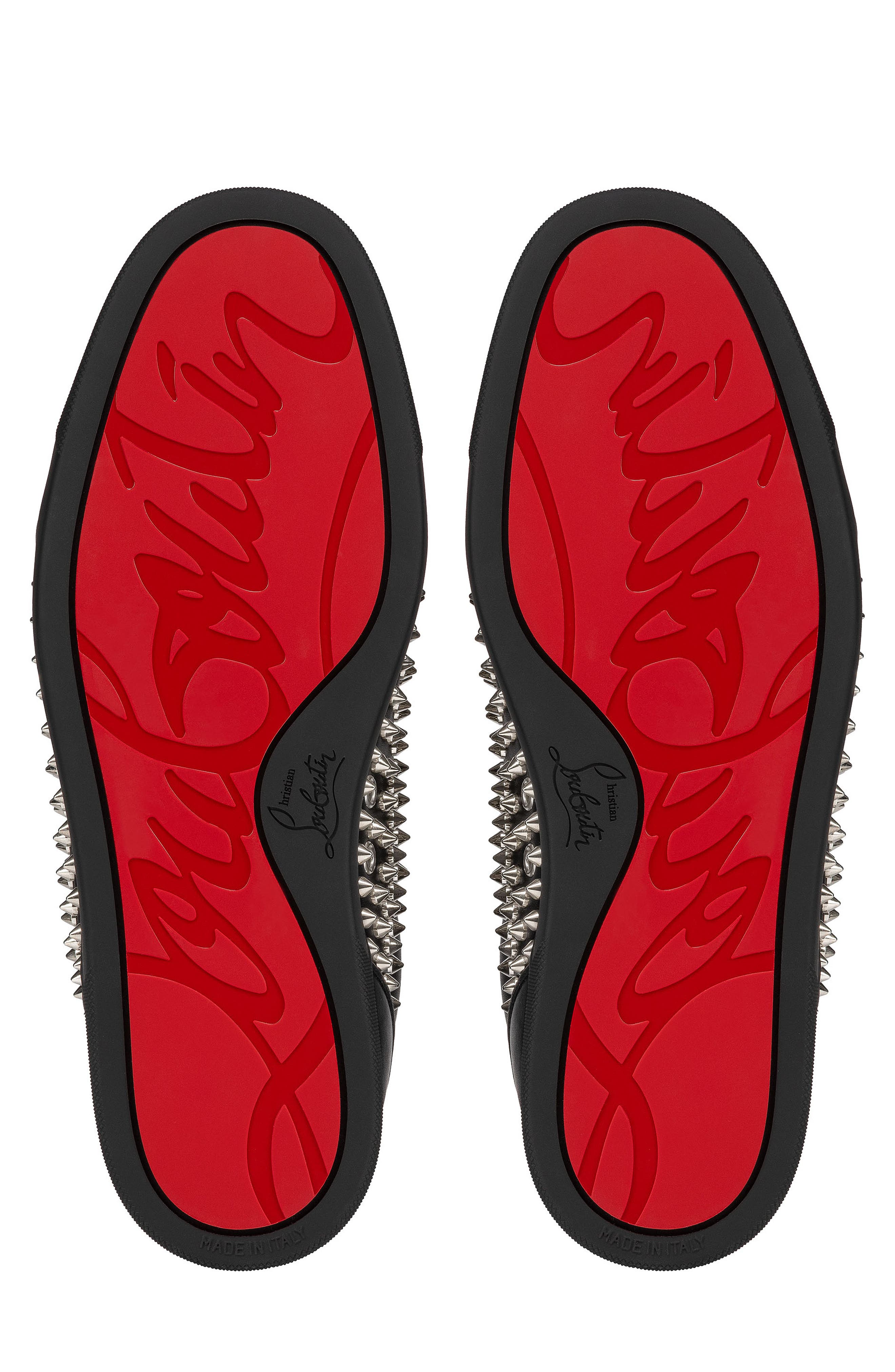 Christian Louboutin Louis Junior Allover Spikes High Top Sneaker (Men ...