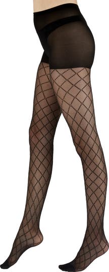 Pretty Polly Sparkly Diamond Mesh Tights | Nordstrom