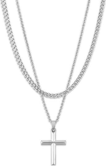 Esquire Cross & Chain Necklace Set | Nordstromrack