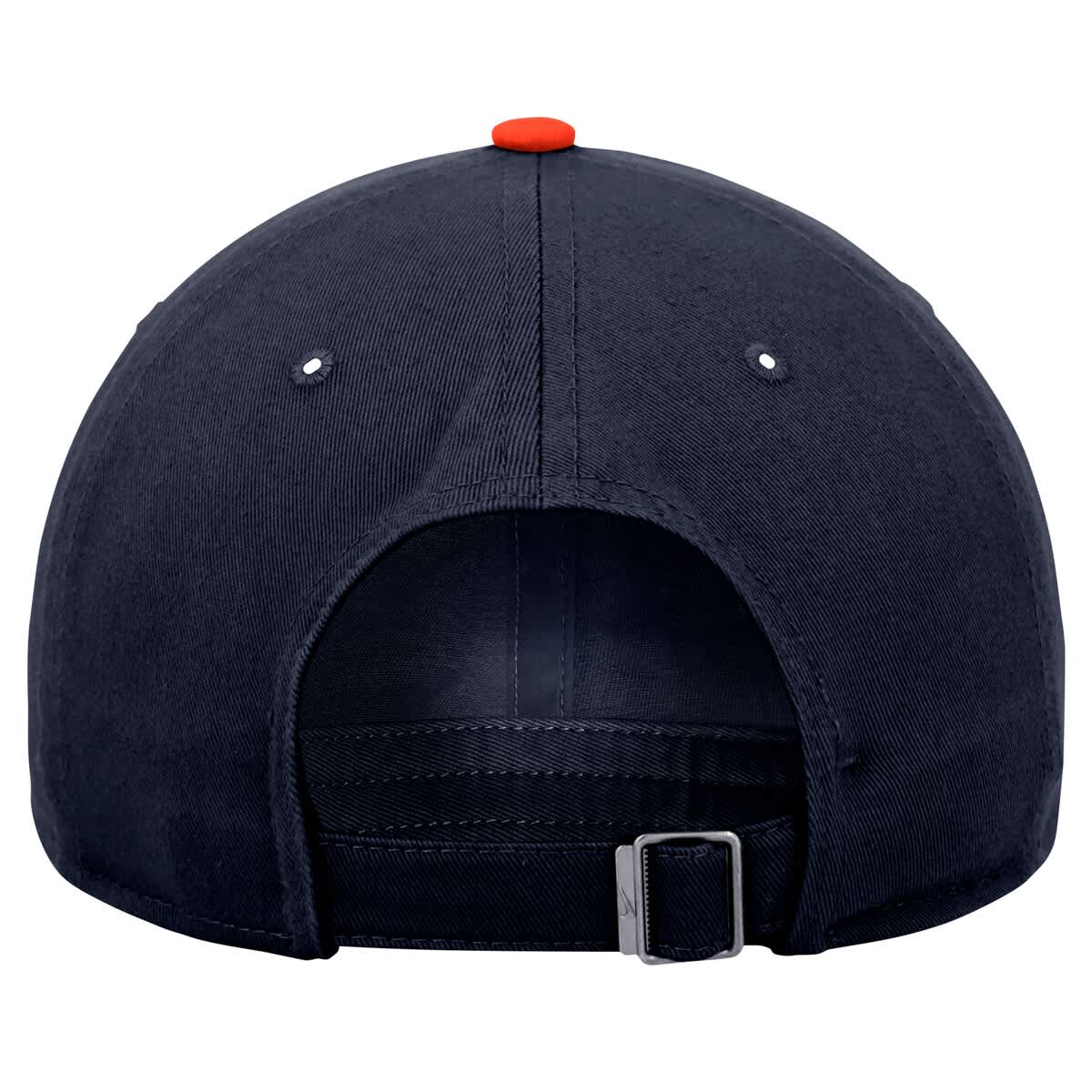 Nike Men's Nike Navy Syracuse Orange Colorblock Club Adjustable Hat ...