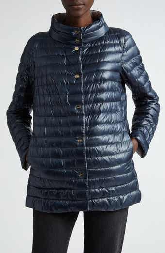 Herno Amelia Water Resistant High-Low Down Jacket | Nordstrom Herno Amelia Water Resistant High-Low Down Jacket | Nordstrom