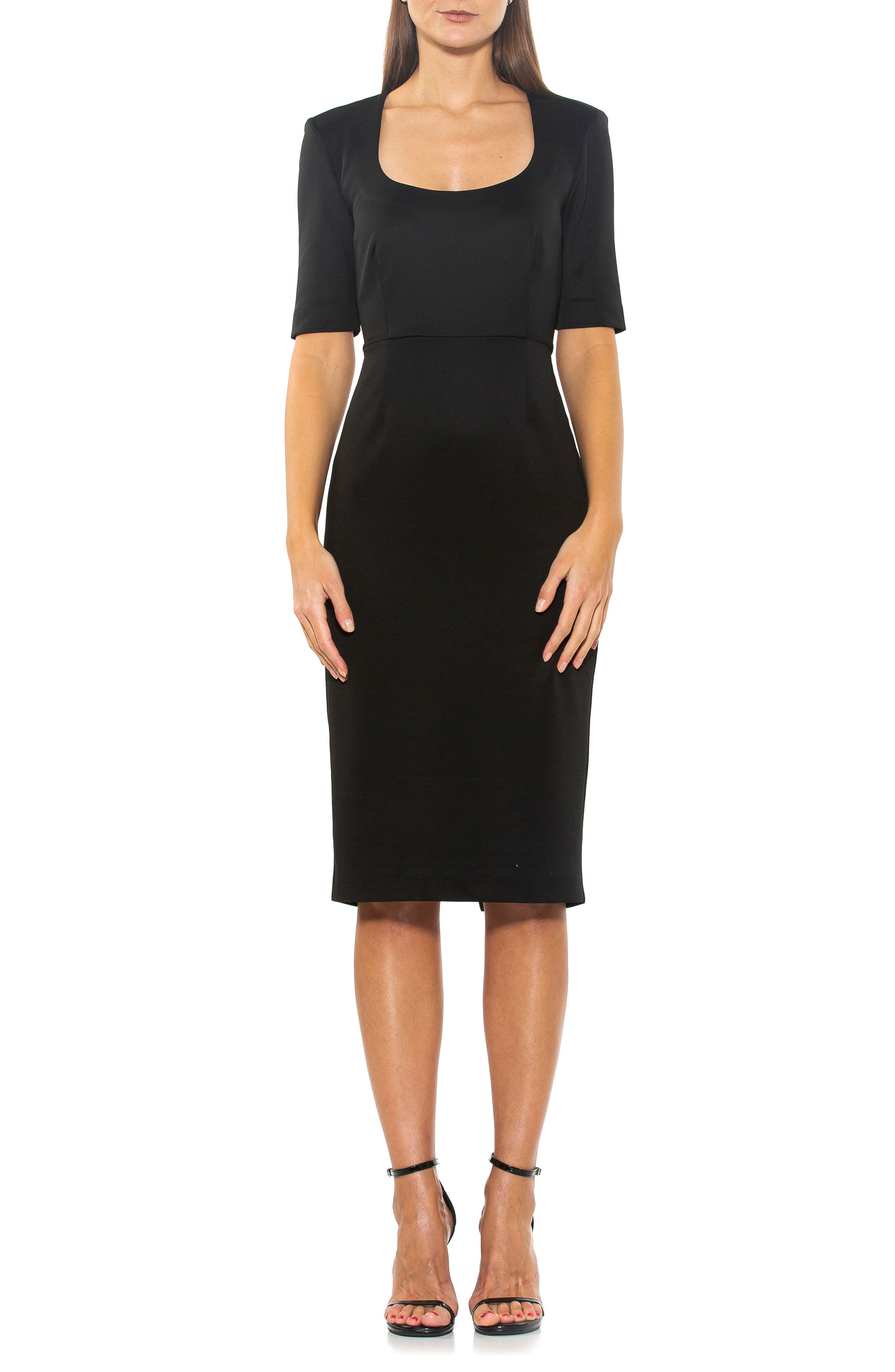 Alexia Admor Arya Scoop Neck Sheath Dress | Nordstromrack