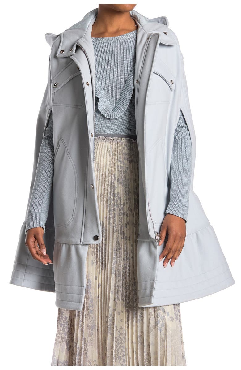 RED Valentino Hooded Cape Jacket | Nordstromrack