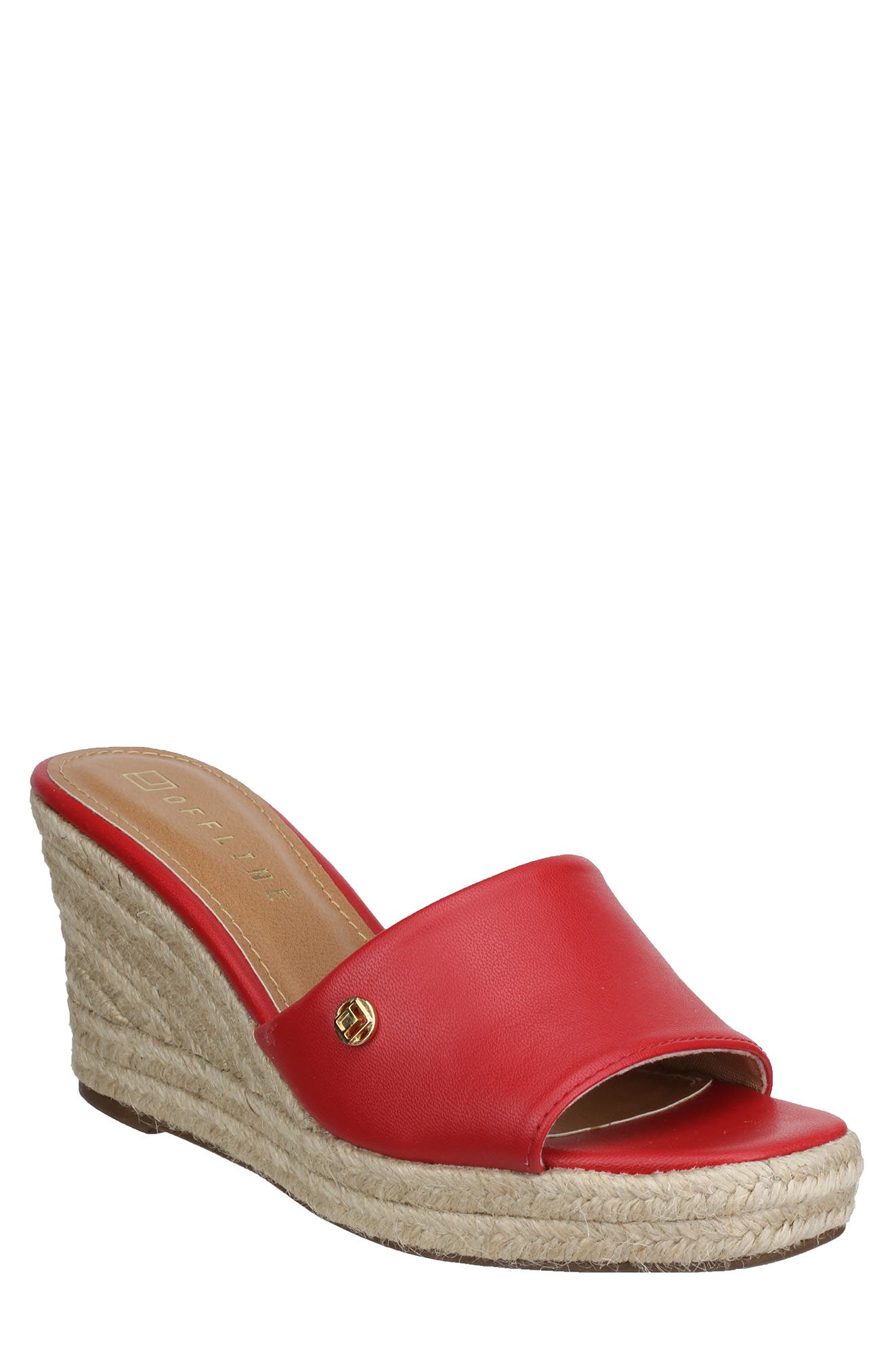 OFFLINE Anisette Espadrille Platform Wedge Slide Sandal | Nordstromrack