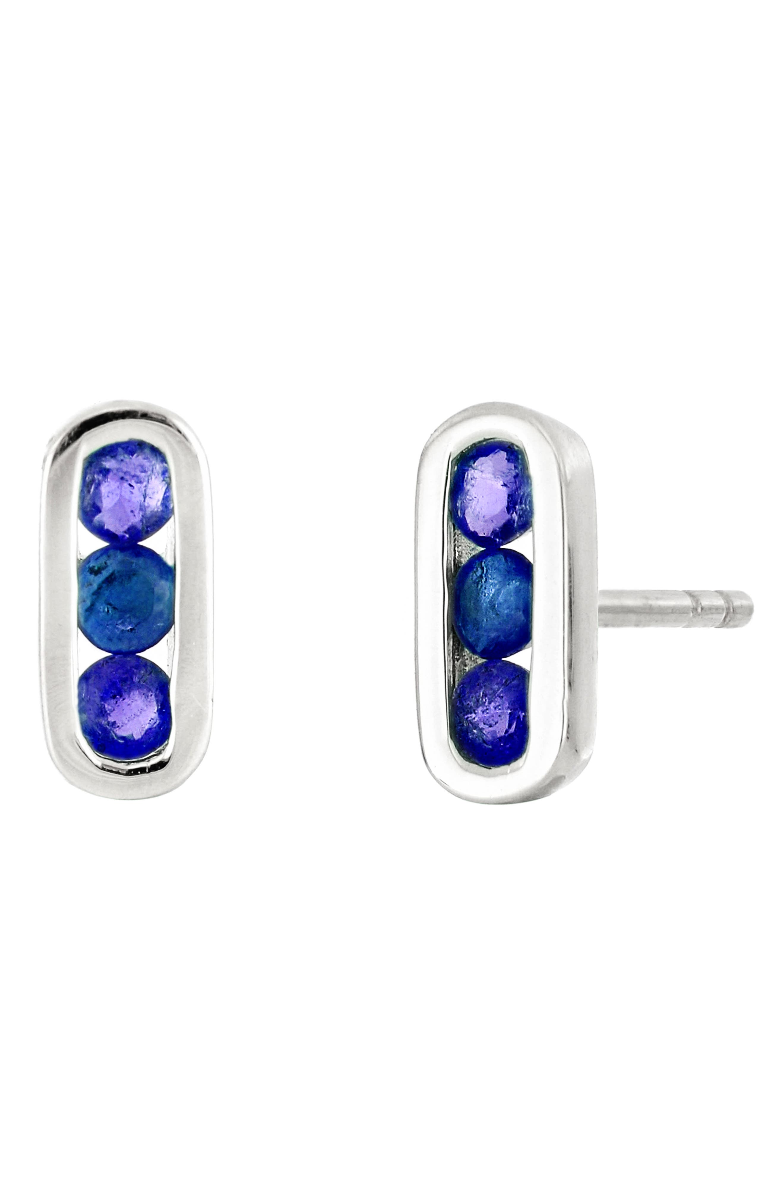 Bony Levy El Mar Gemstone Bezel Stud Earrings | Nordstrom