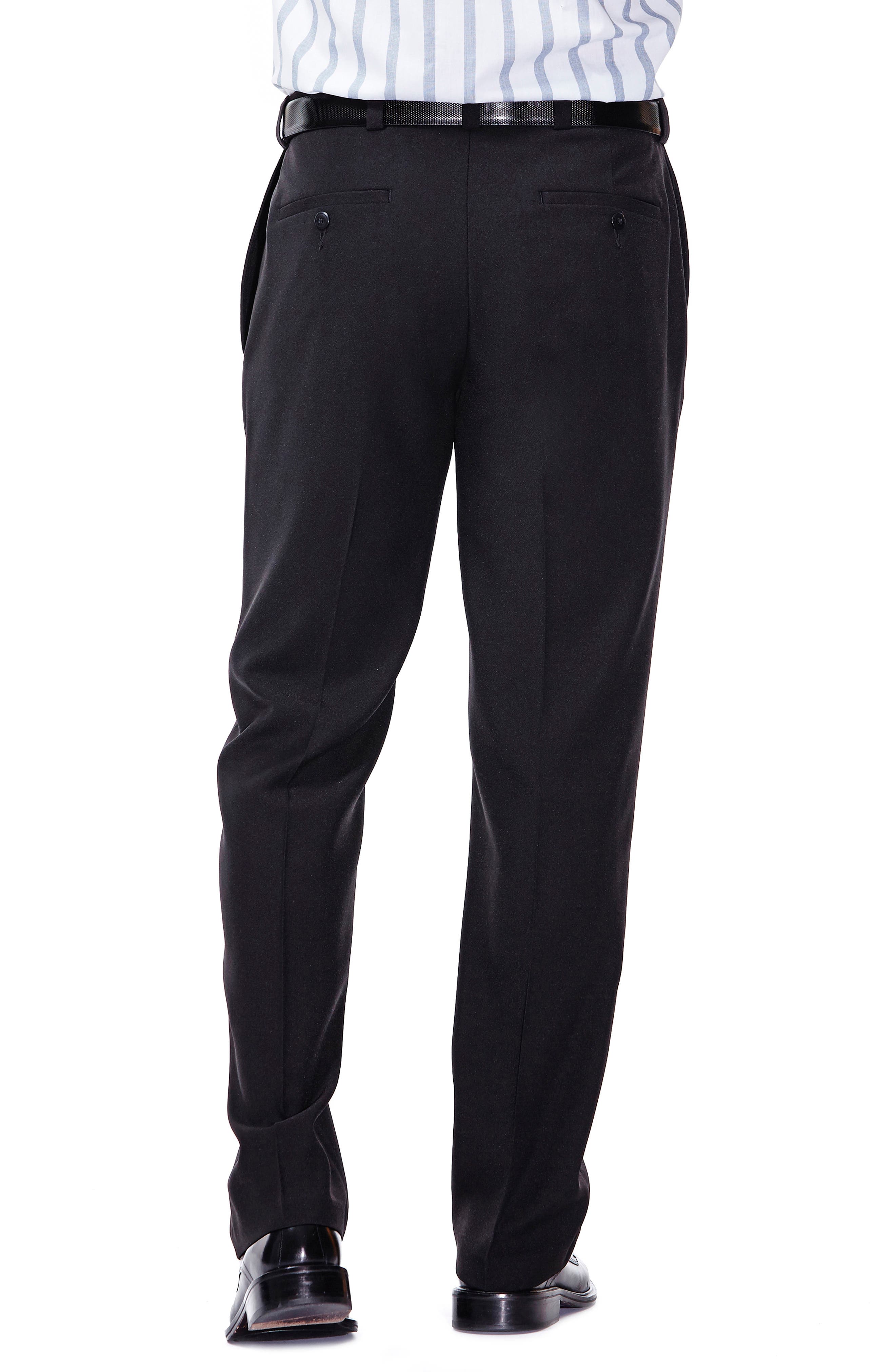 HAGGAR Eclo Stria Classic Fit Pants | Nordstromrack