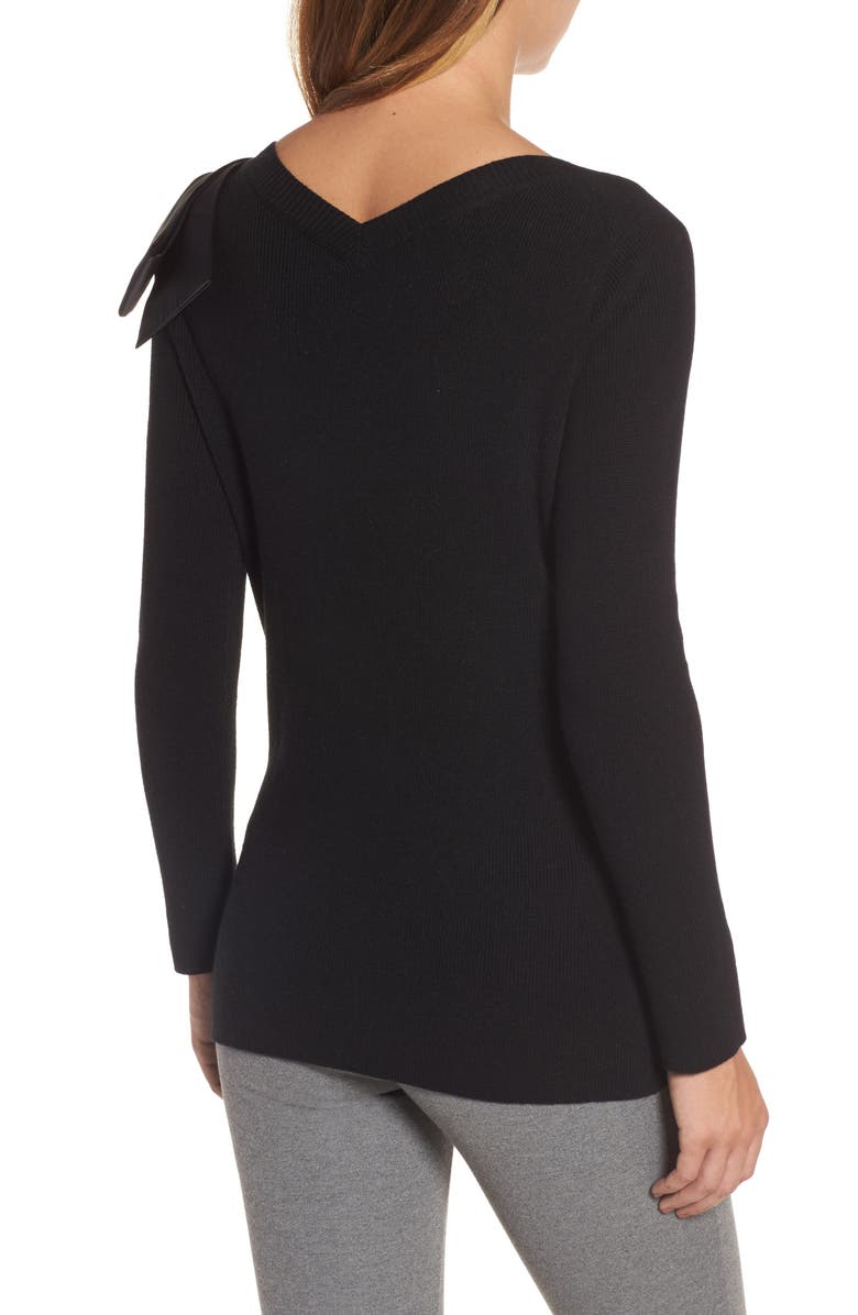 Emerson Rose Bow Shoulder Sweater | Nordstrom