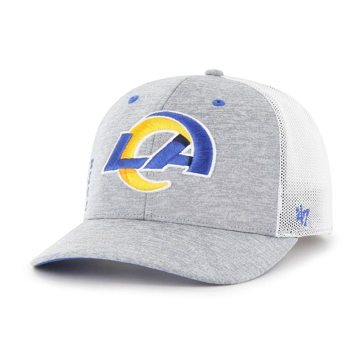 '47 Men's '47 Gray Los Angeles Rams Pixelation Trophy Flex Hat | Nordstrom