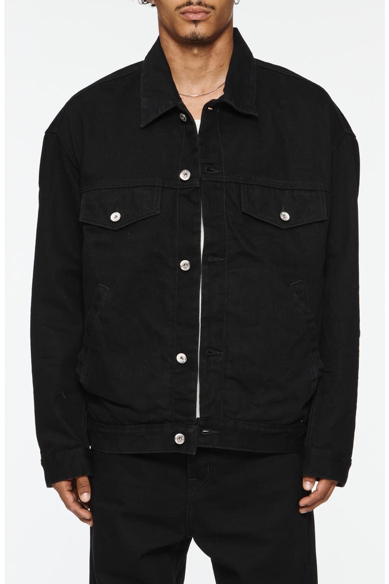 Black Rinse Wash Denim Jacket (Men) | Nordstromrack