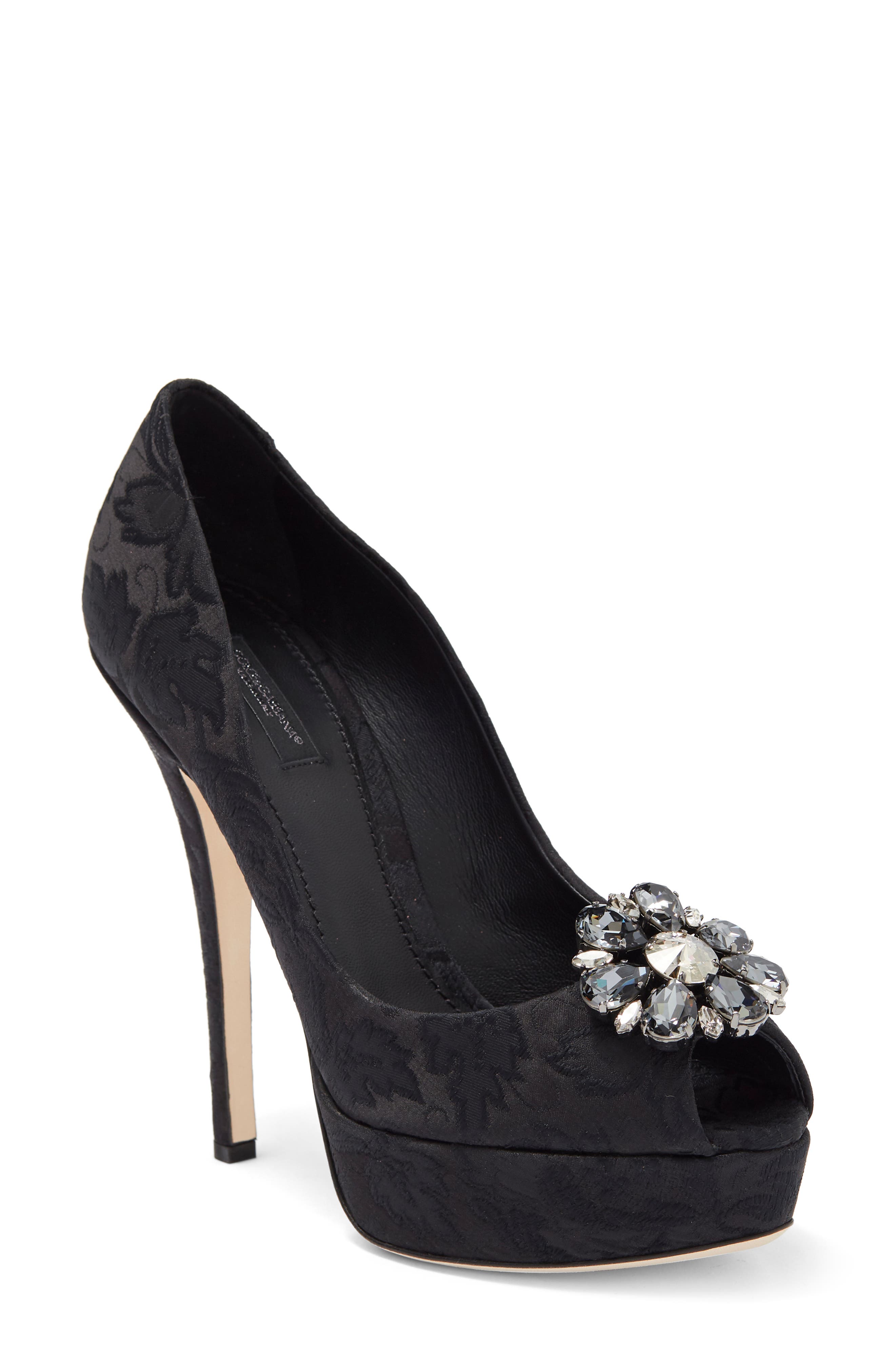 Embellished Peep Toe Stiletto Sandal (Women) | Nordstromrack