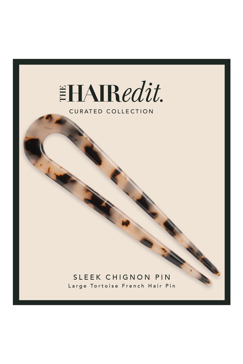 Sleek Tortoise Chignon Knot Hair Pin | Nordstromrack