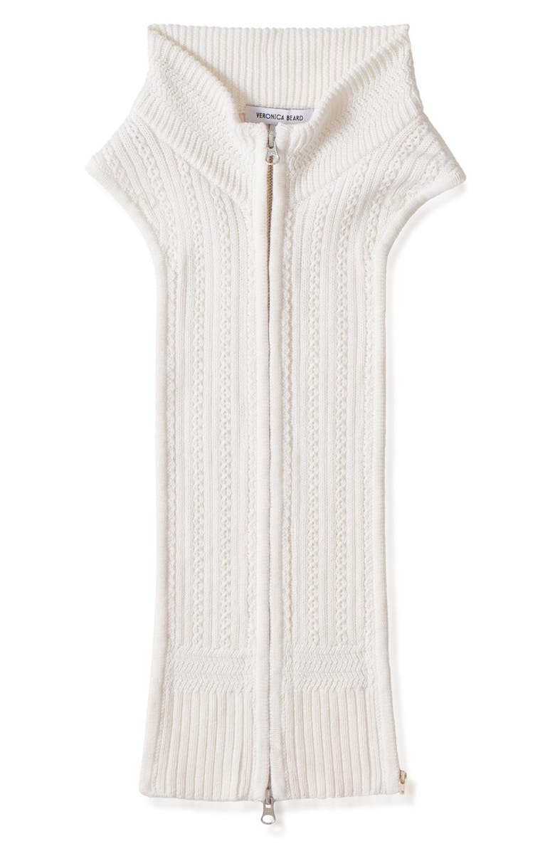 Veronica Beard Coupe Pointelle Knit Wool Blend Dickey | Nordstrom