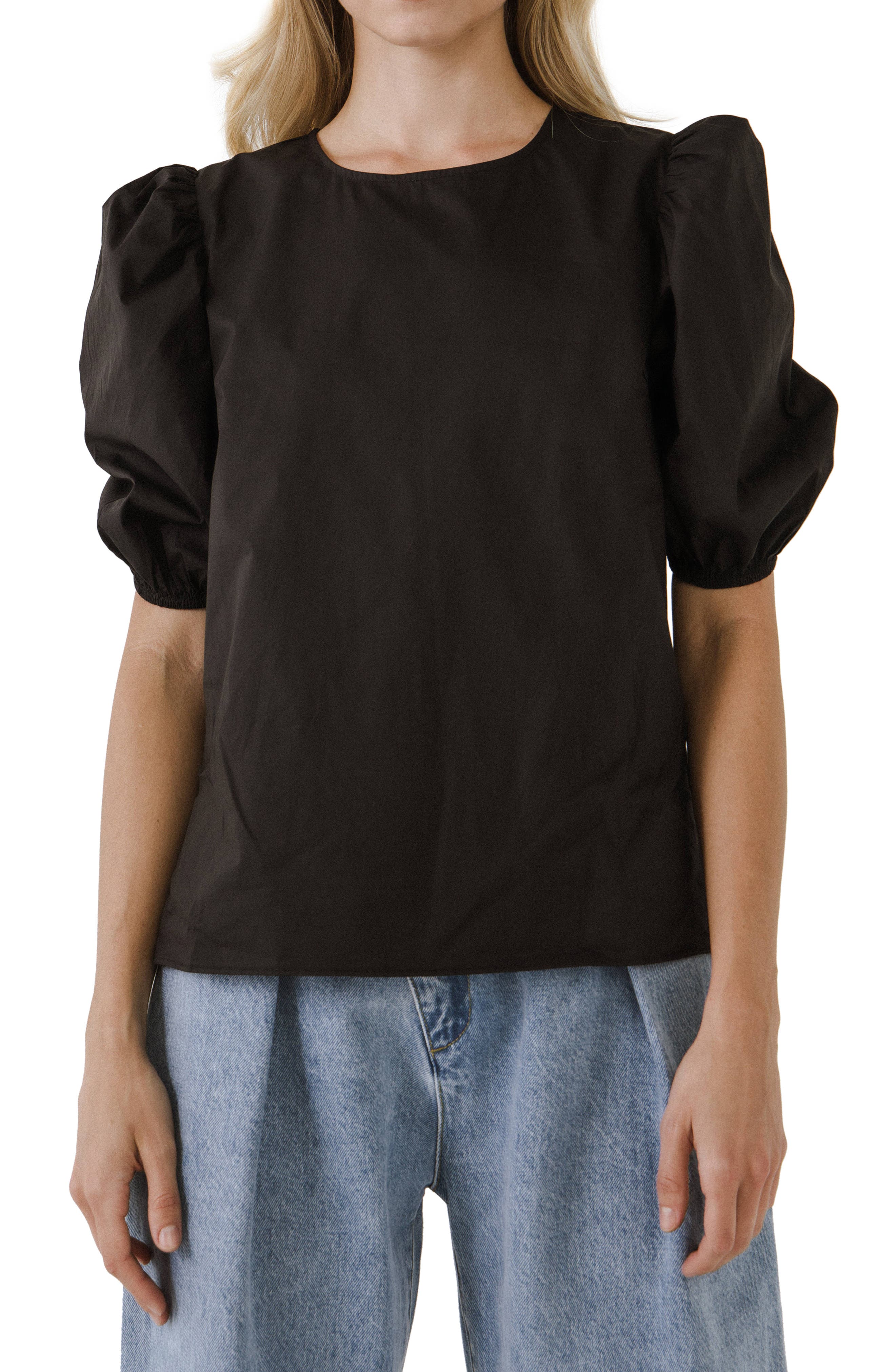 English Factory Puff Sleeve Top | Nordstromrack