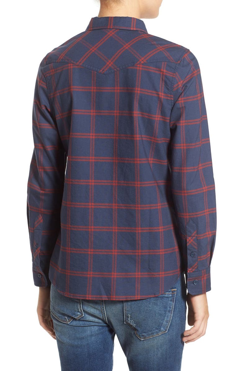 Rip Curl 'Willa' Plaid Flannel Shirt | Nordstrom