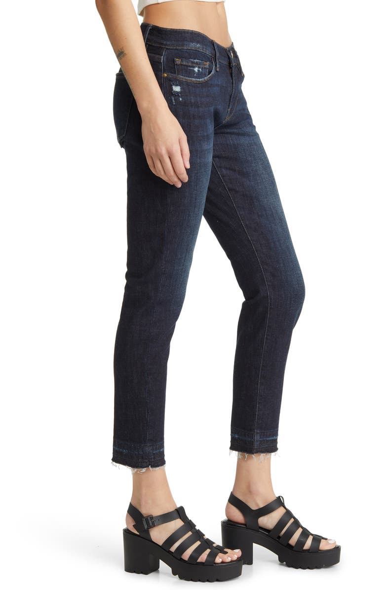 FRAME Le Garcon Release Hem Crop Boyfriend Jeans | Nordstromrack