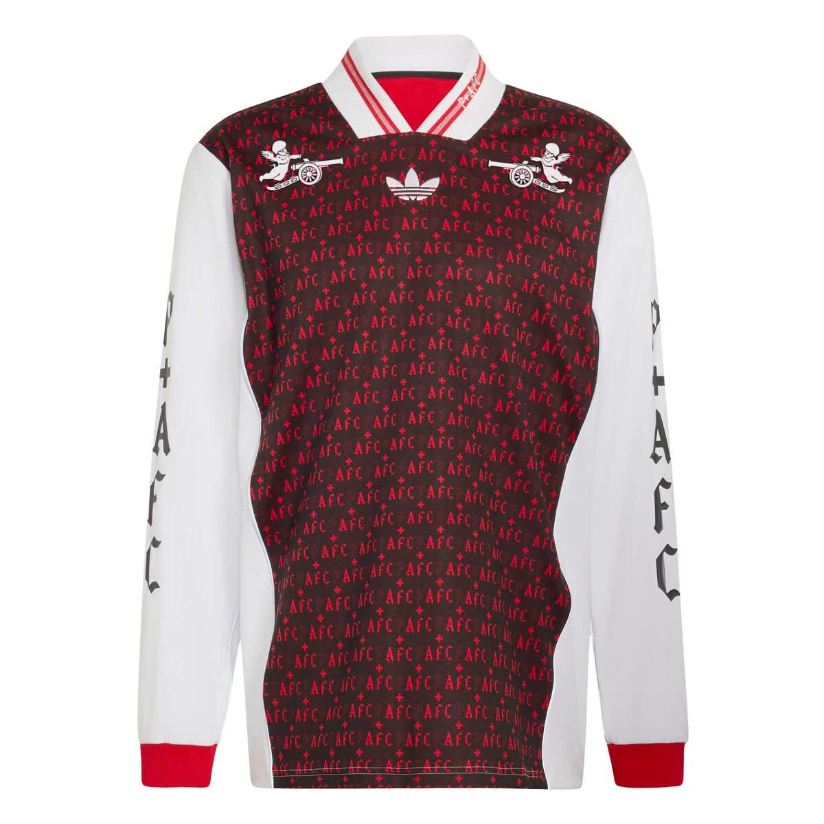 adidas Men's adidas Black Arsenal x Places+Faces Lifestyler Long Sleeve ...