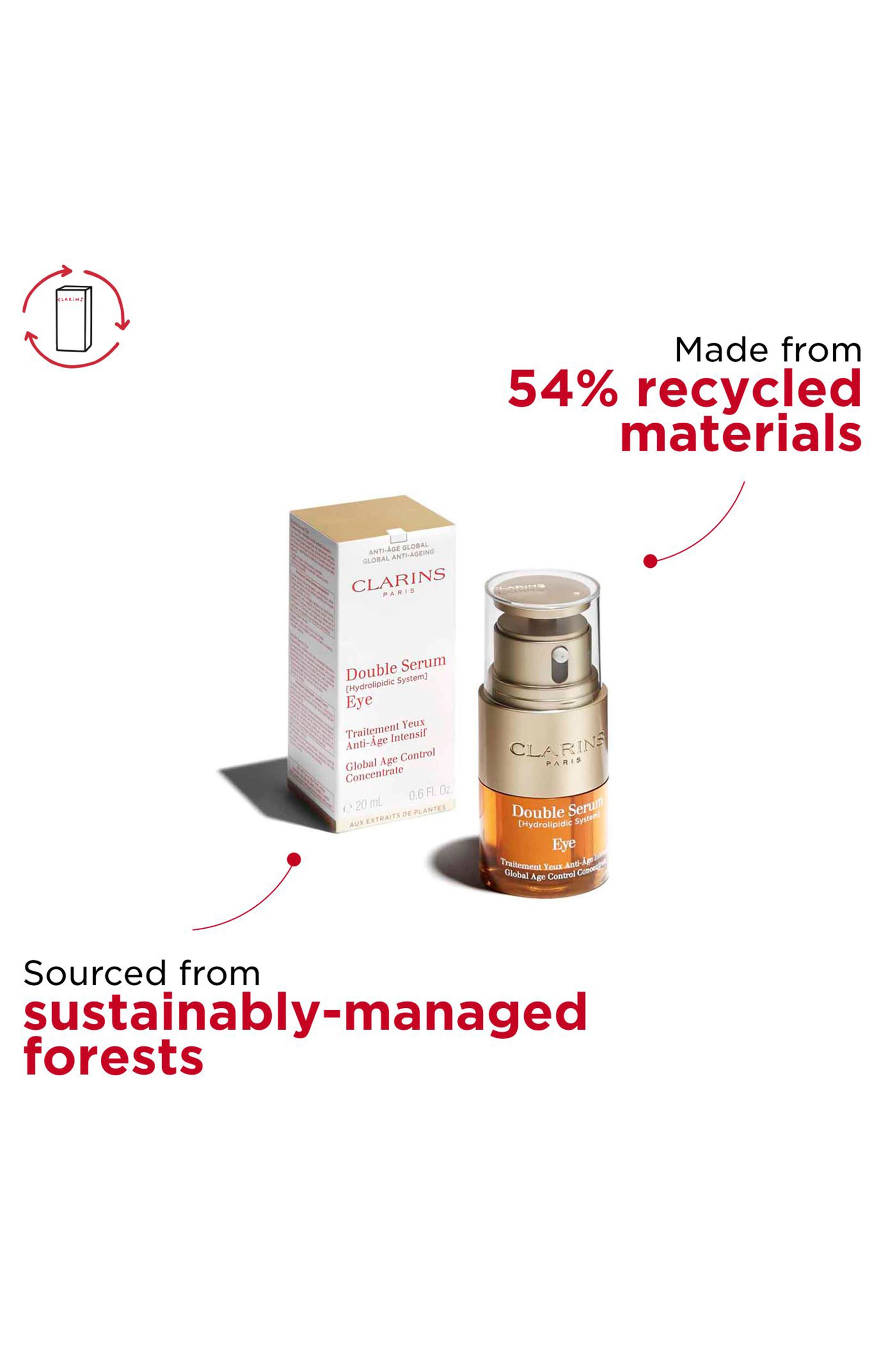 Clarins DOUBLE SERUM® Eye Firming & Hydrating Anti-Aging Concentrate ...