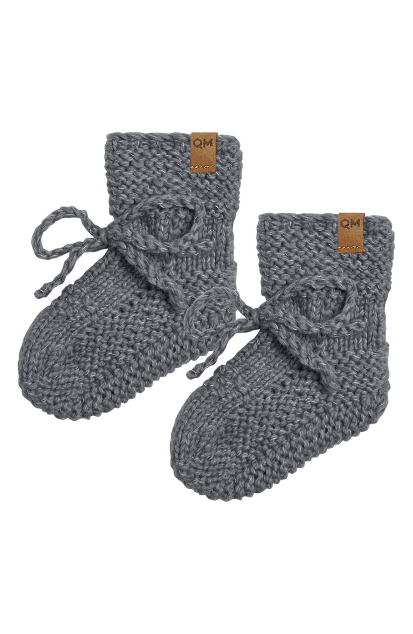 QUINCY MAE Heathered Knit Booties | Nordstromrack
