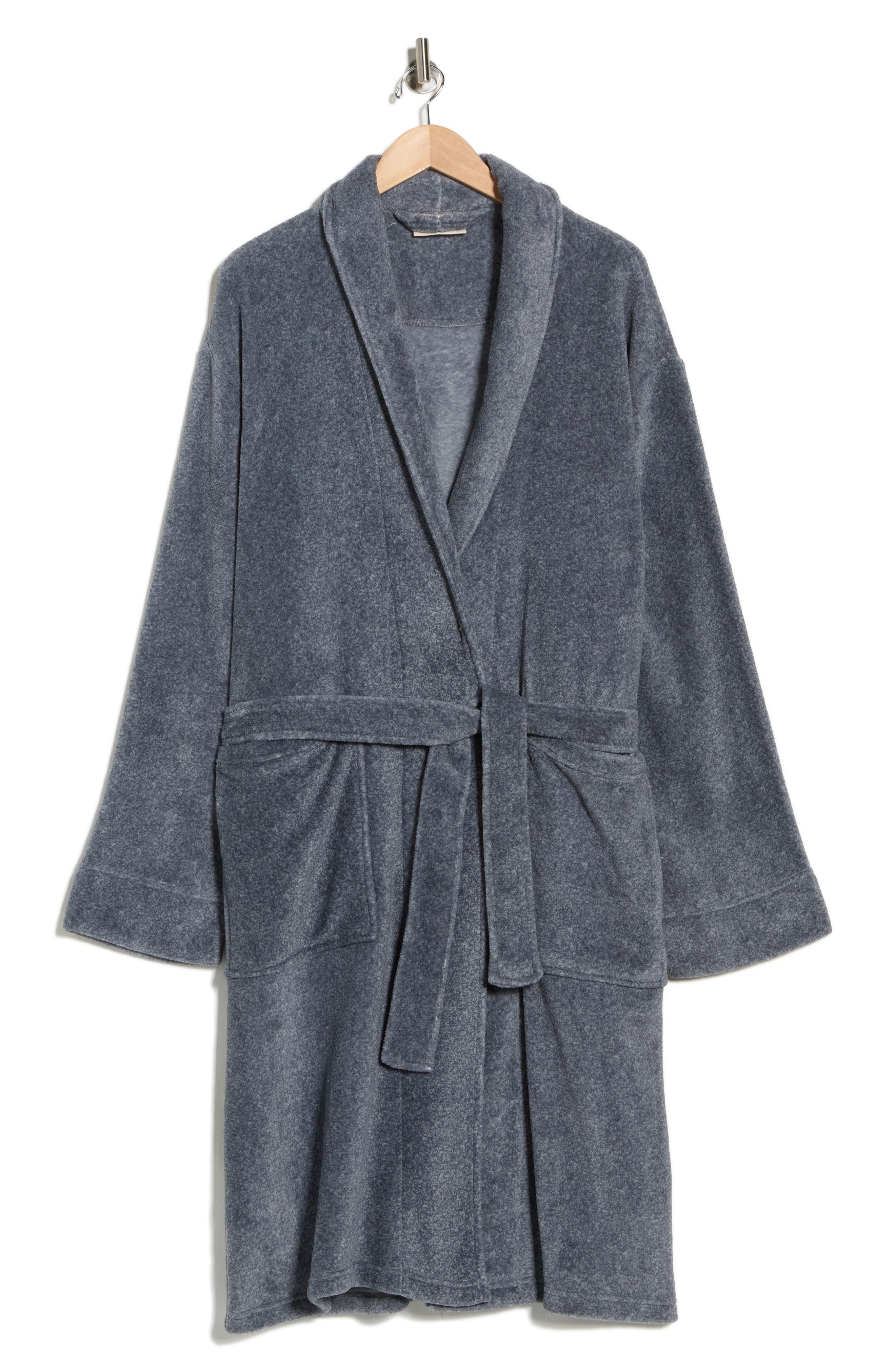 WEATHERPROOF VINTAGE Marled Fleece Robe | Nordstromrack