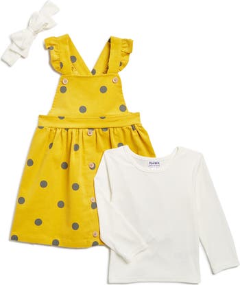 BLUEBERI boulevard Kids' Long Sleeve T-Shirt, Overall Dress & Headband ...