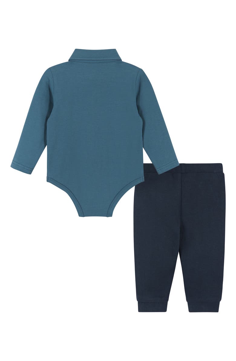 Andy & Evan Faux Suspender Bodysuit, Pants & Bow Tie Set | Nordstromrack