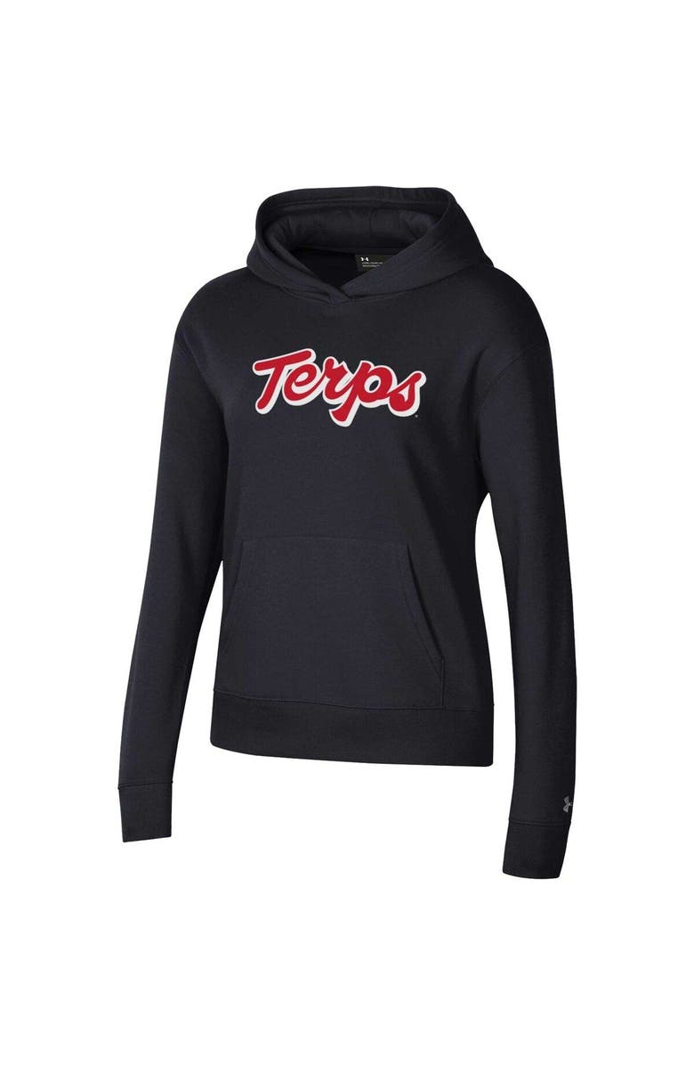 Under Armour Women's Under Armour Black Maryland Terrapins Script All ...