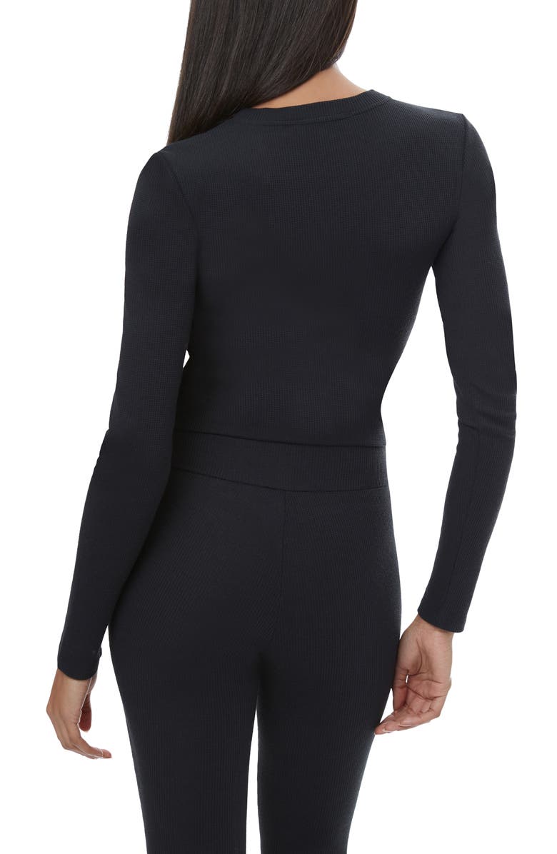 WeWoreWhat Fitted Long Sleeve Crop Top | Nordstromrack
