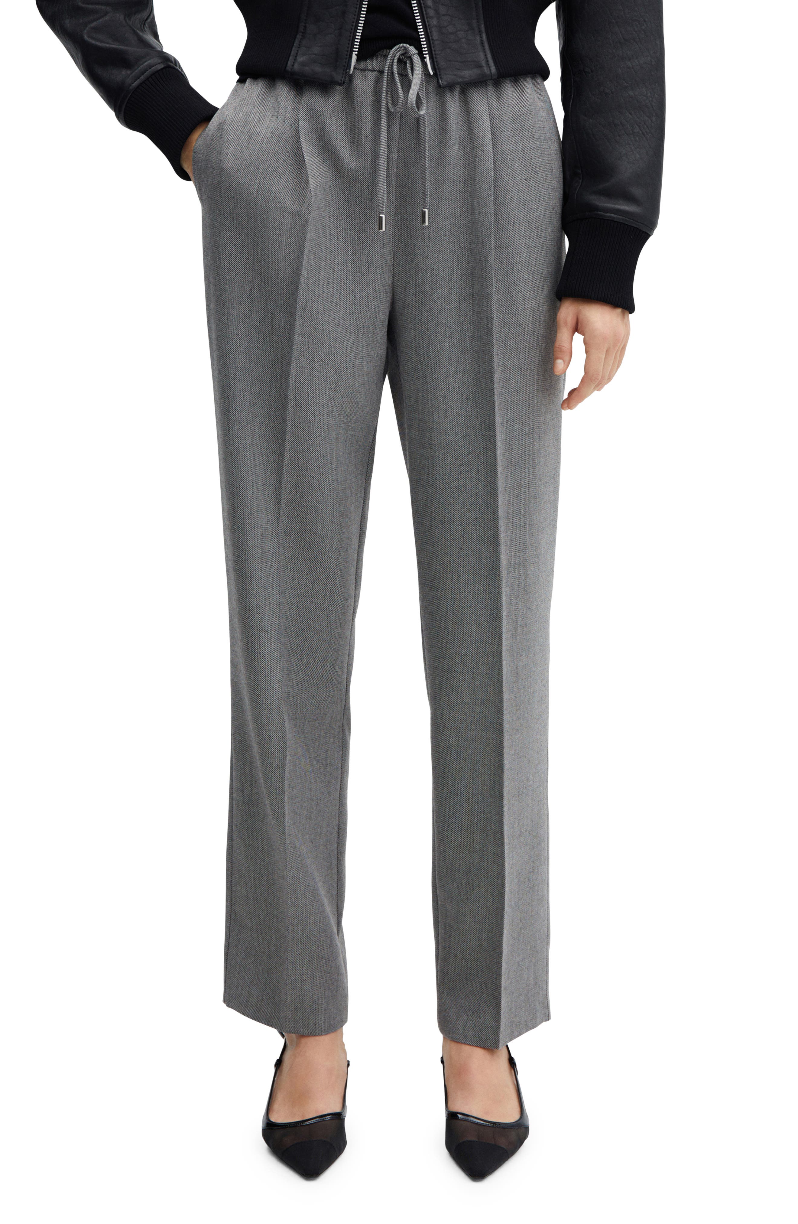 MANGO Flowery Jogger Pants | Nordstromrack