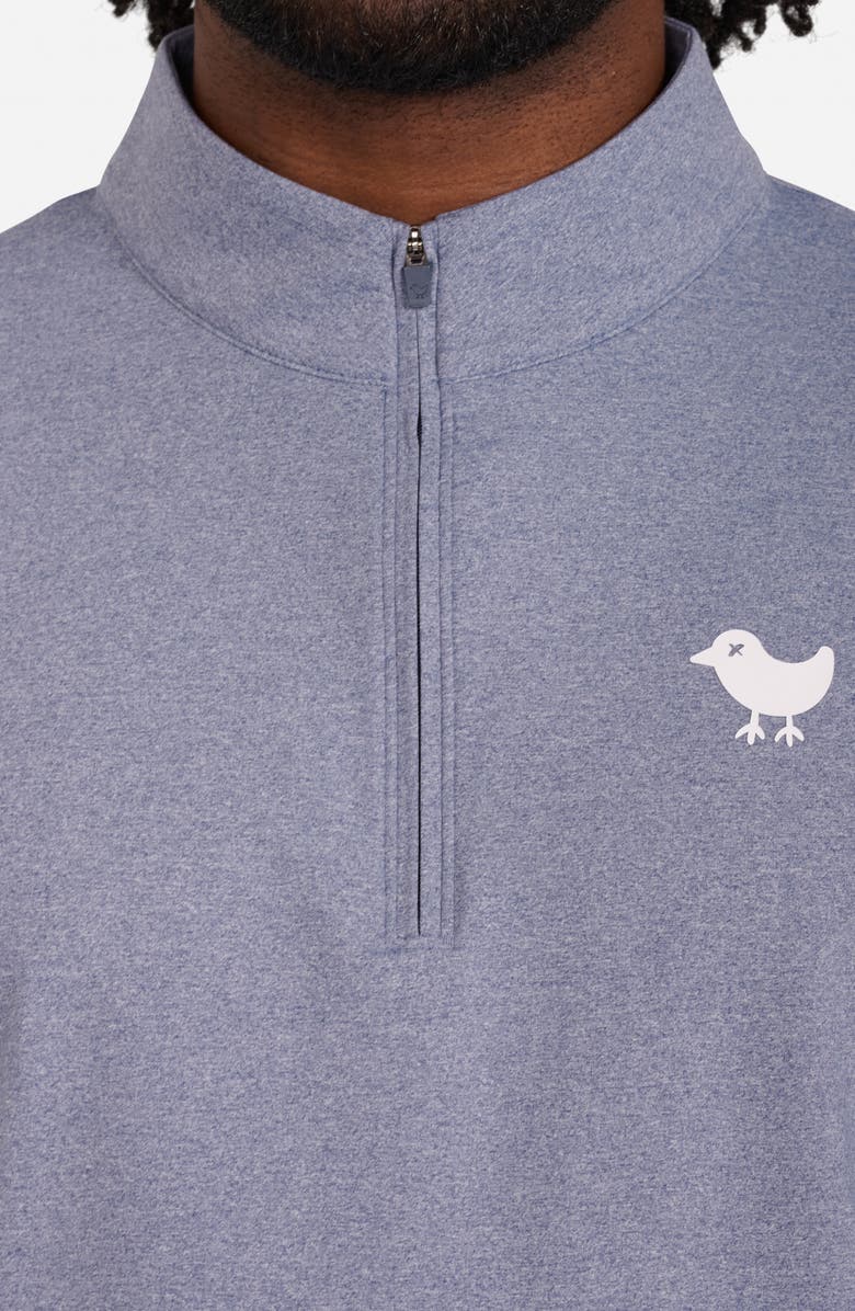 Bad Birdie Vintage Indigo Quarter Zip Performance Golf Pullover ...
